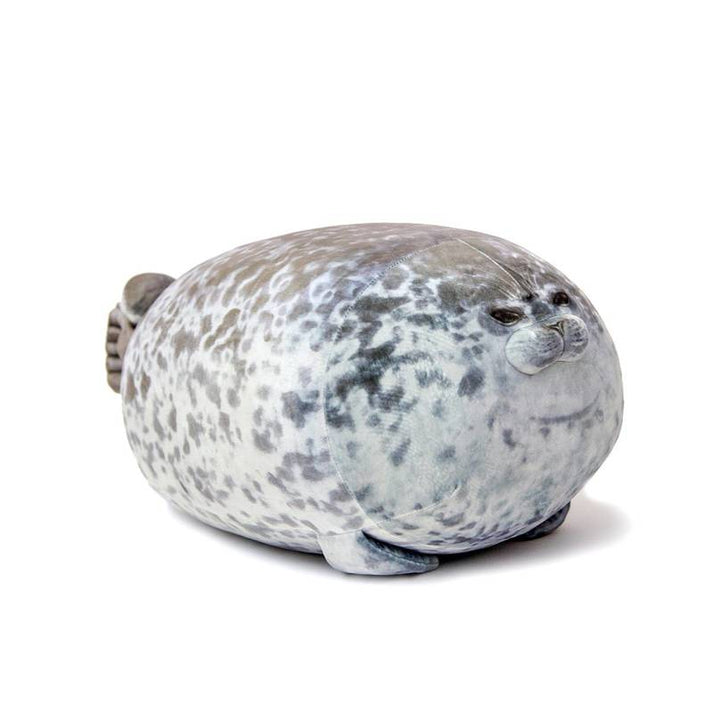 Chubby Seal Pillow Plush – Cute Stuffed Animal Toy for Snuggling – ChubSeal